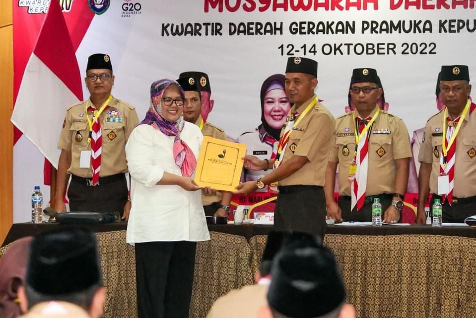 Visi Marlin Jadikan Gerakan Pramuka Kepri Cakap Digital & Mampu Bicara ...